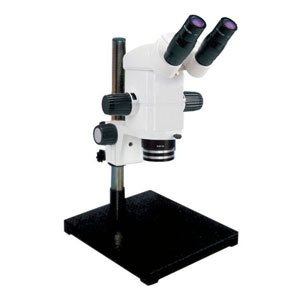 Trinocular, Stereo Zoom Microscope Bundle w/Post Stand & 5.0Meg Camera ...